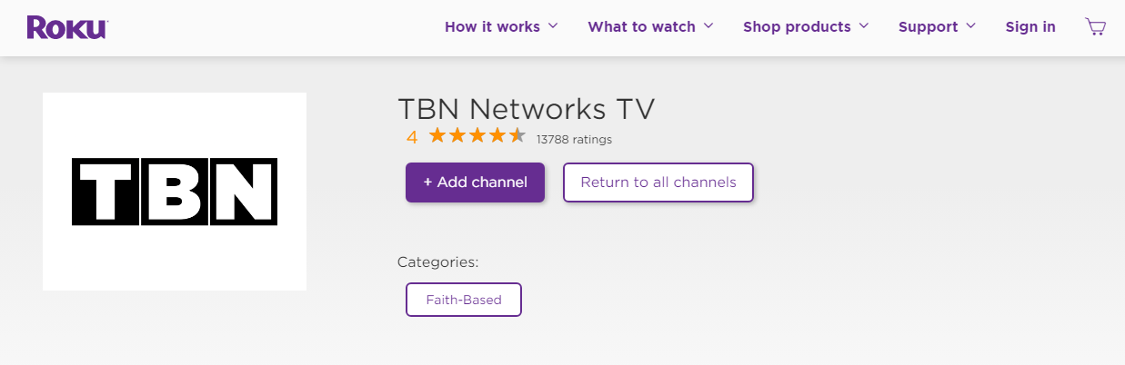 How to Get TBN on Roku ? Install | Activate | - Tech Thanos